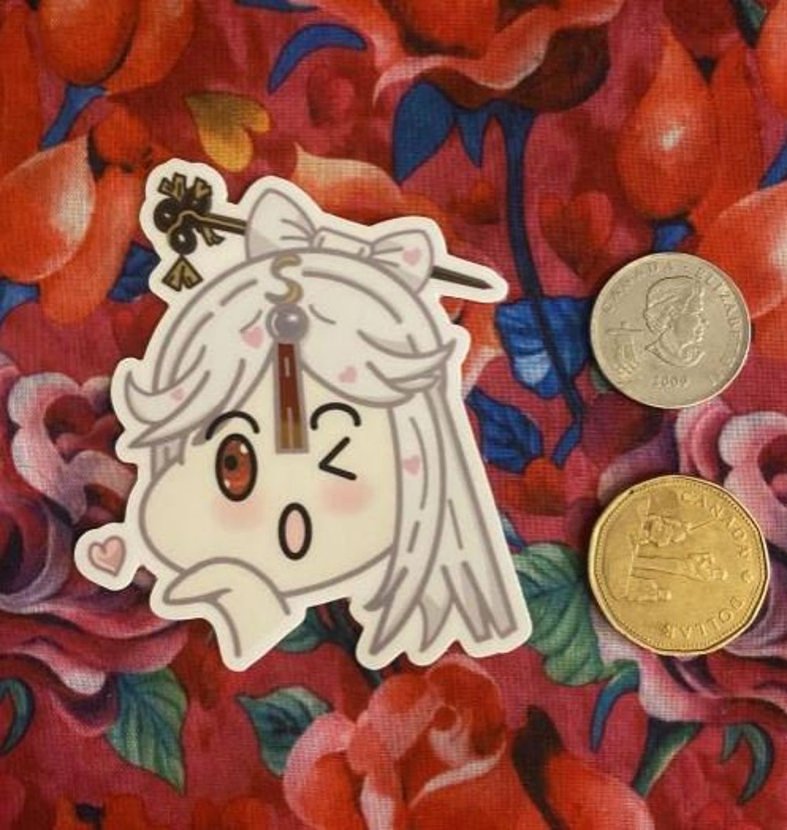 Ningguang Sticker Chibi Genshin Impact Stickers Laptop | Etsy