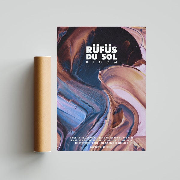 Rufus Du Sol Poster - Etsy