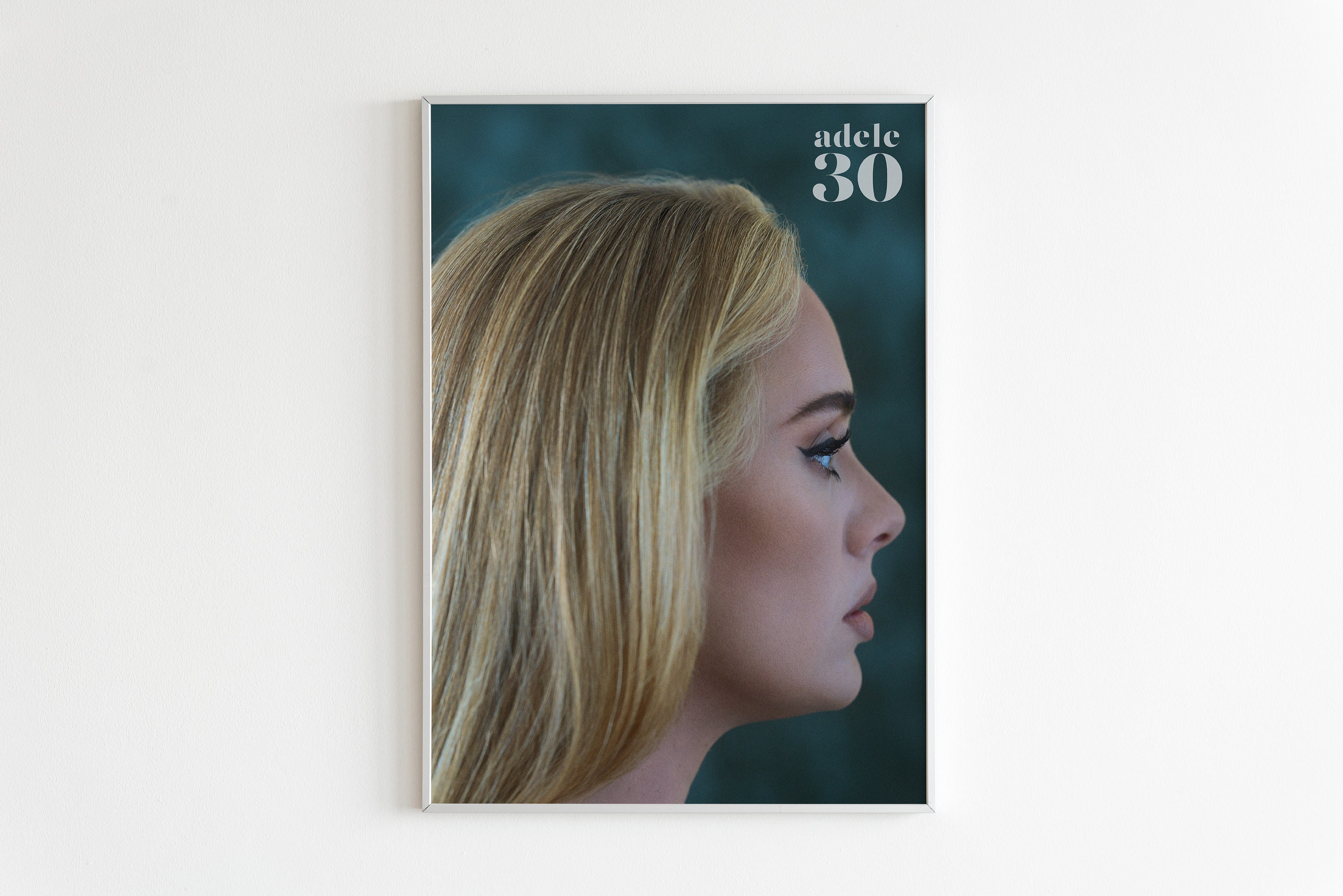 Adele '30' Album Poster | Custom Album Tracklist Poster sold by ...