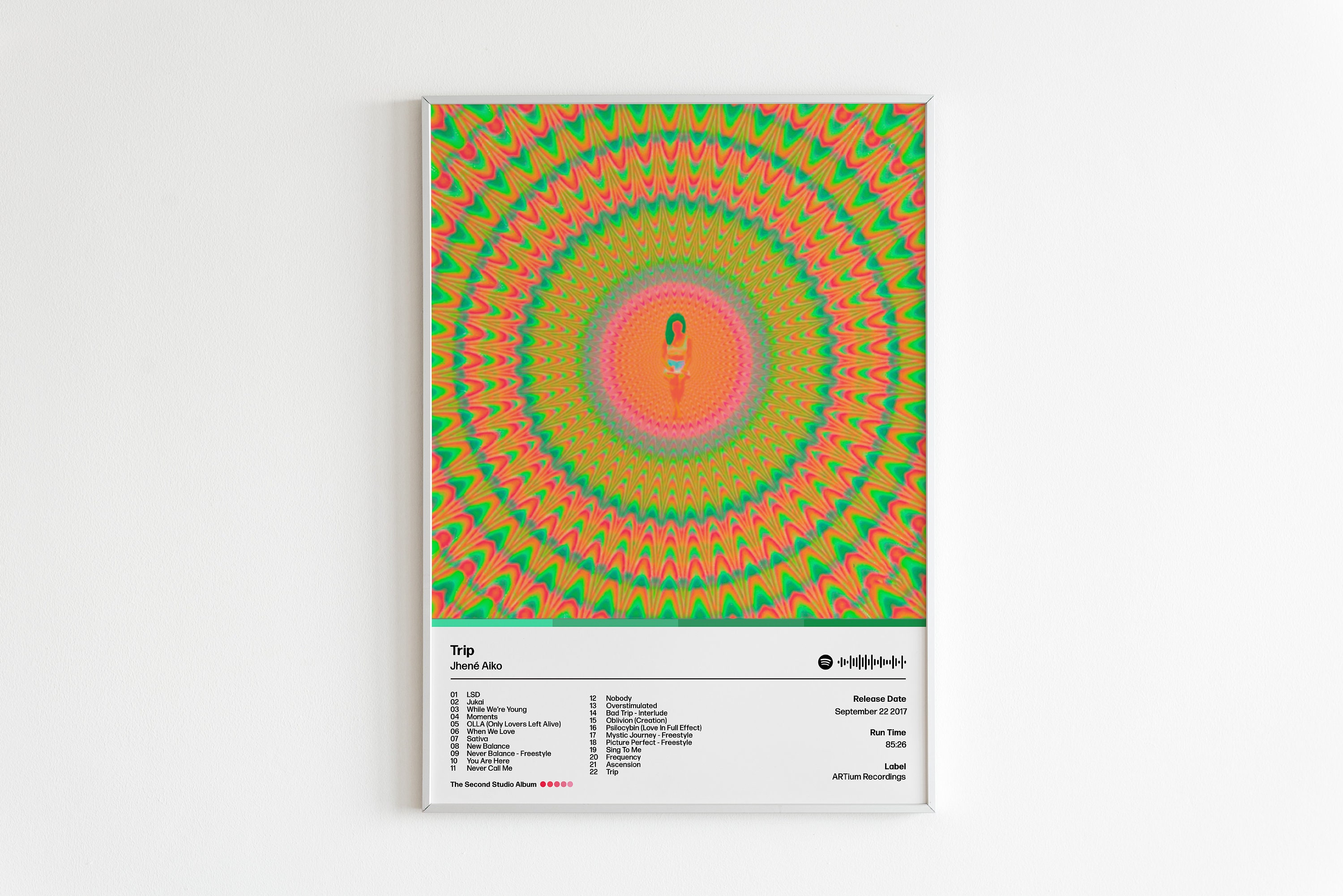 Jhene Aiko 'Trip' Album Poster sold by Sore Landfill | SKU 3925057 ...