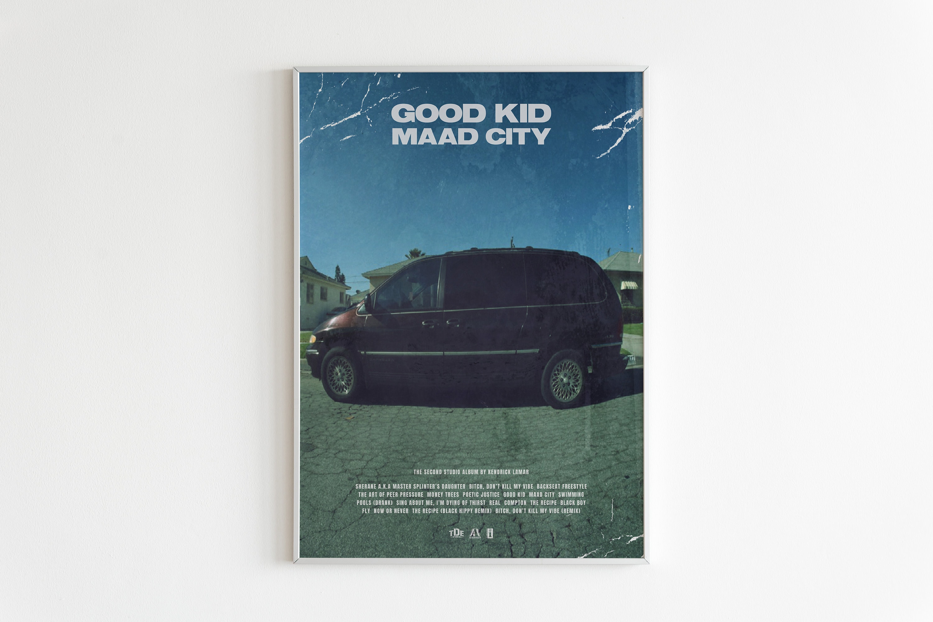 Kendrick Lamar Good Kid Album Poster sold by Ivory Kitty | SKU 40461437 ...