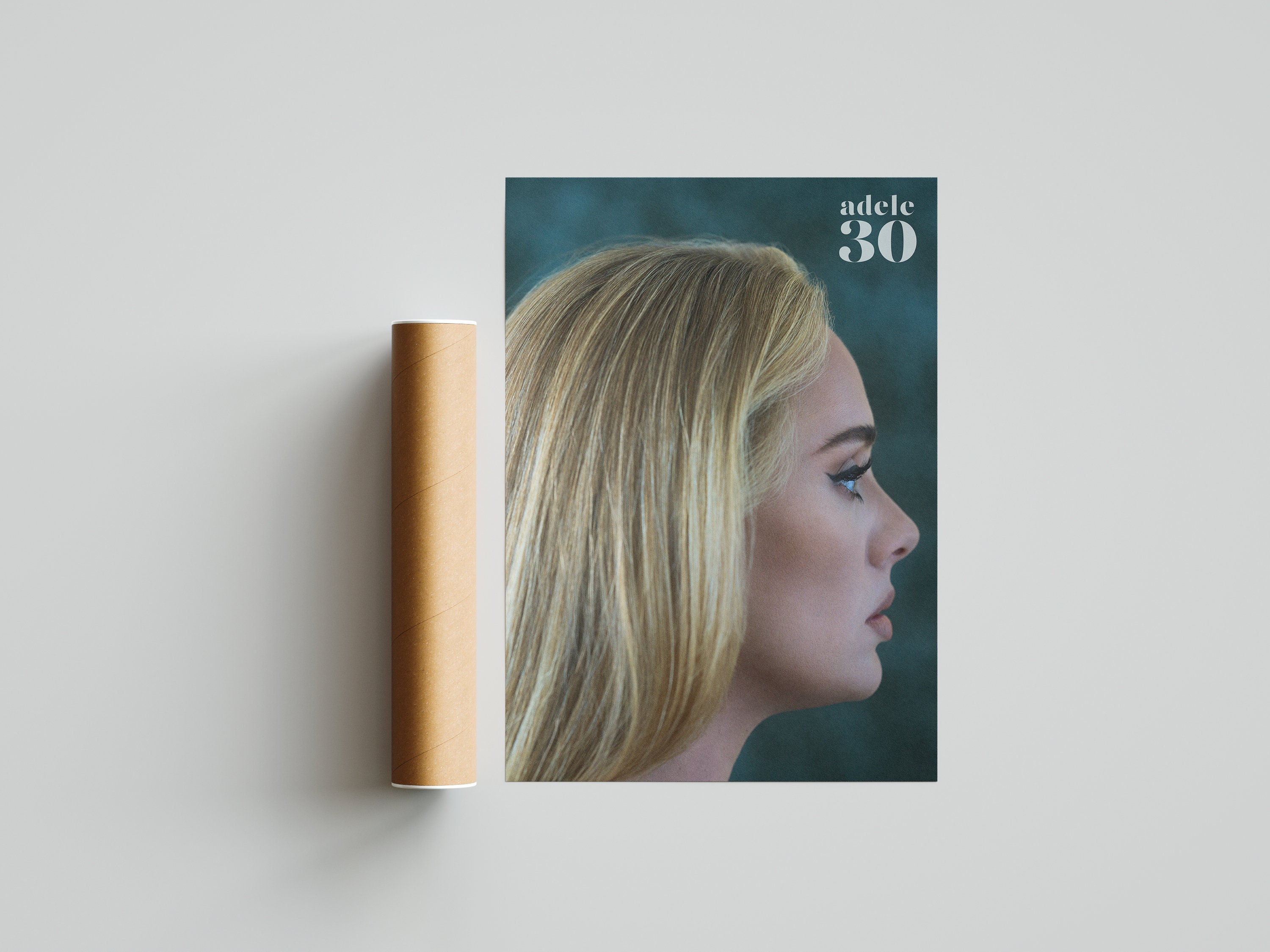 Adele '30' Album Poster | Custom Album Tracklist Poster sold by ...