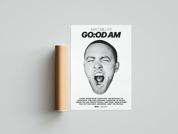 Mac Miller 'GO:OD AM' Album Poster Custom Album - Etsy