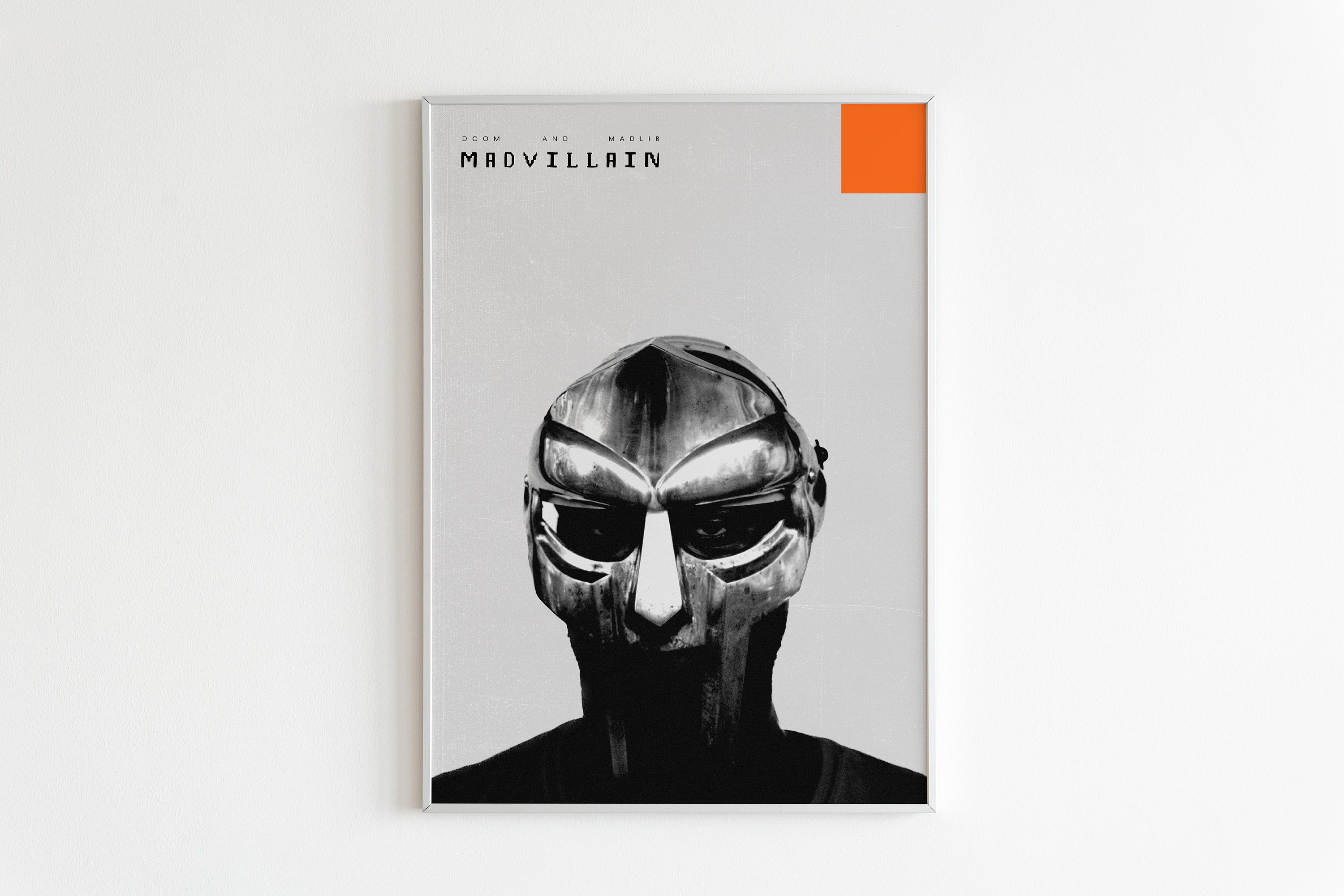Madvillain MF DOOM Madlib 'madvillainy' Album Poster, 51% OFF