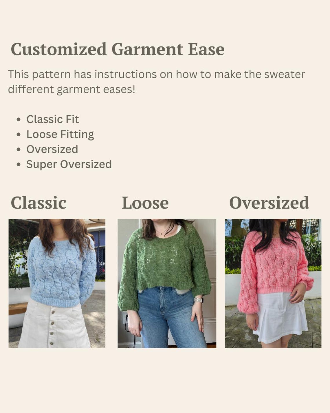 Weaving Willow Sweater Crochet Pattern | Fuzzy Sweater | PDF Download ...