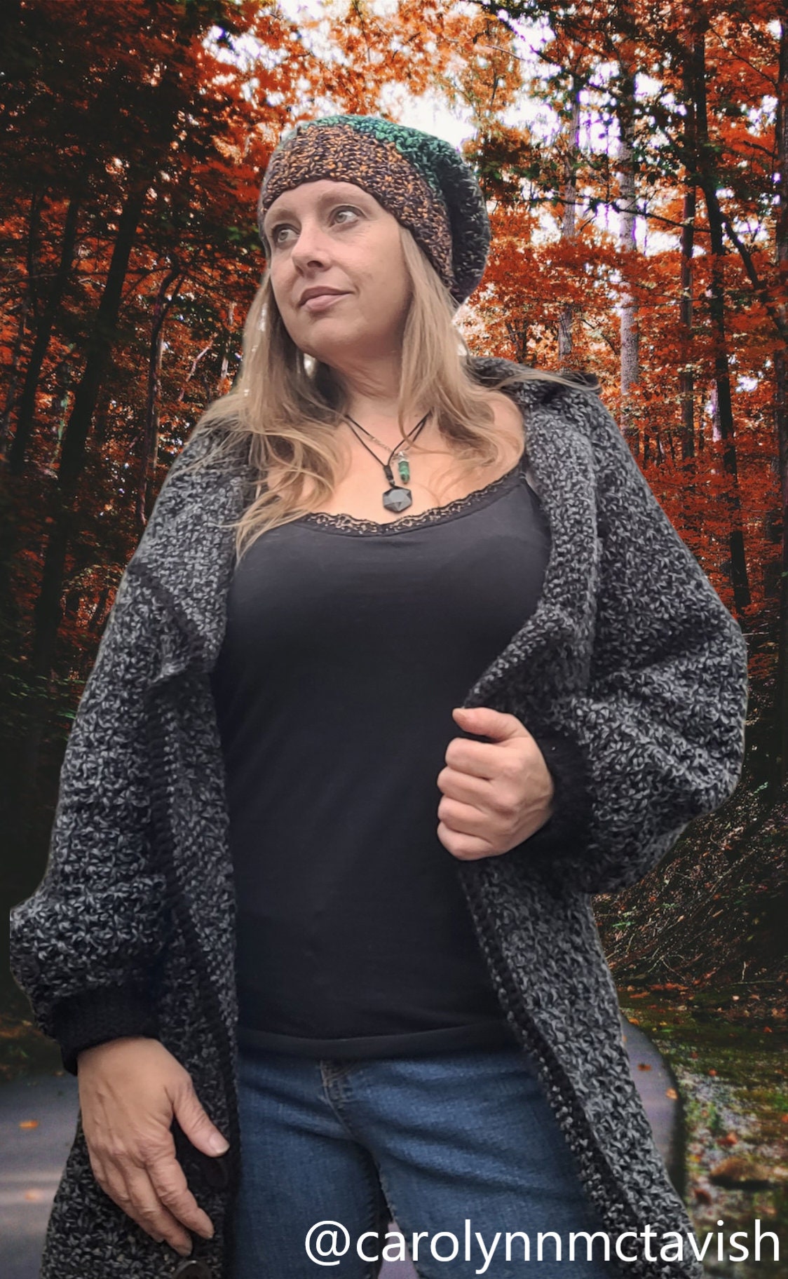 Mesh Trench Cardgian - Digital Crochet Pattern - Size Inclusive - MAELI ...