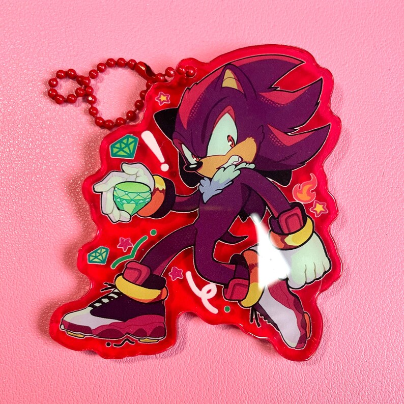 Gotta Go Fast! Acrylic Keychains - Etsy