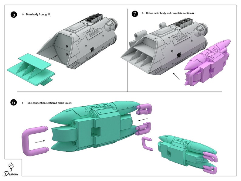 Star Wars B-wing Replica Studio Scale STL - Etsy