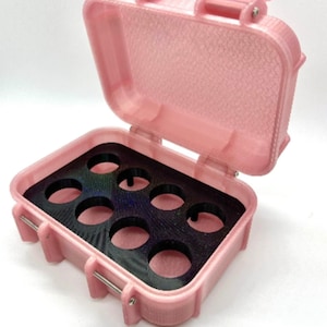 Peptide Vial Storage Container Carrying Case Organizer Box Multiple ...