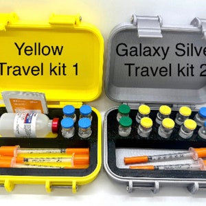 Peptide Vial Storage Container Carrying Case Organizer Box Multiple ...