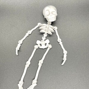 3D Printed Articulating Skeleton Flexible Sensory Toy Gadget Flexi ...