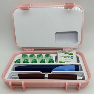 Peptide Insulin Pen Storage Container Carrying Case Organizer Box ...