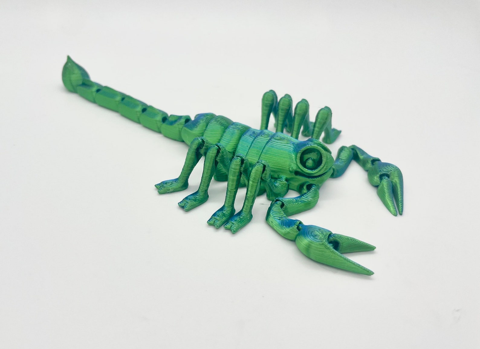 3D Printed Articulating Flexible Scorpion Sensory Toy Gadget - Etsy