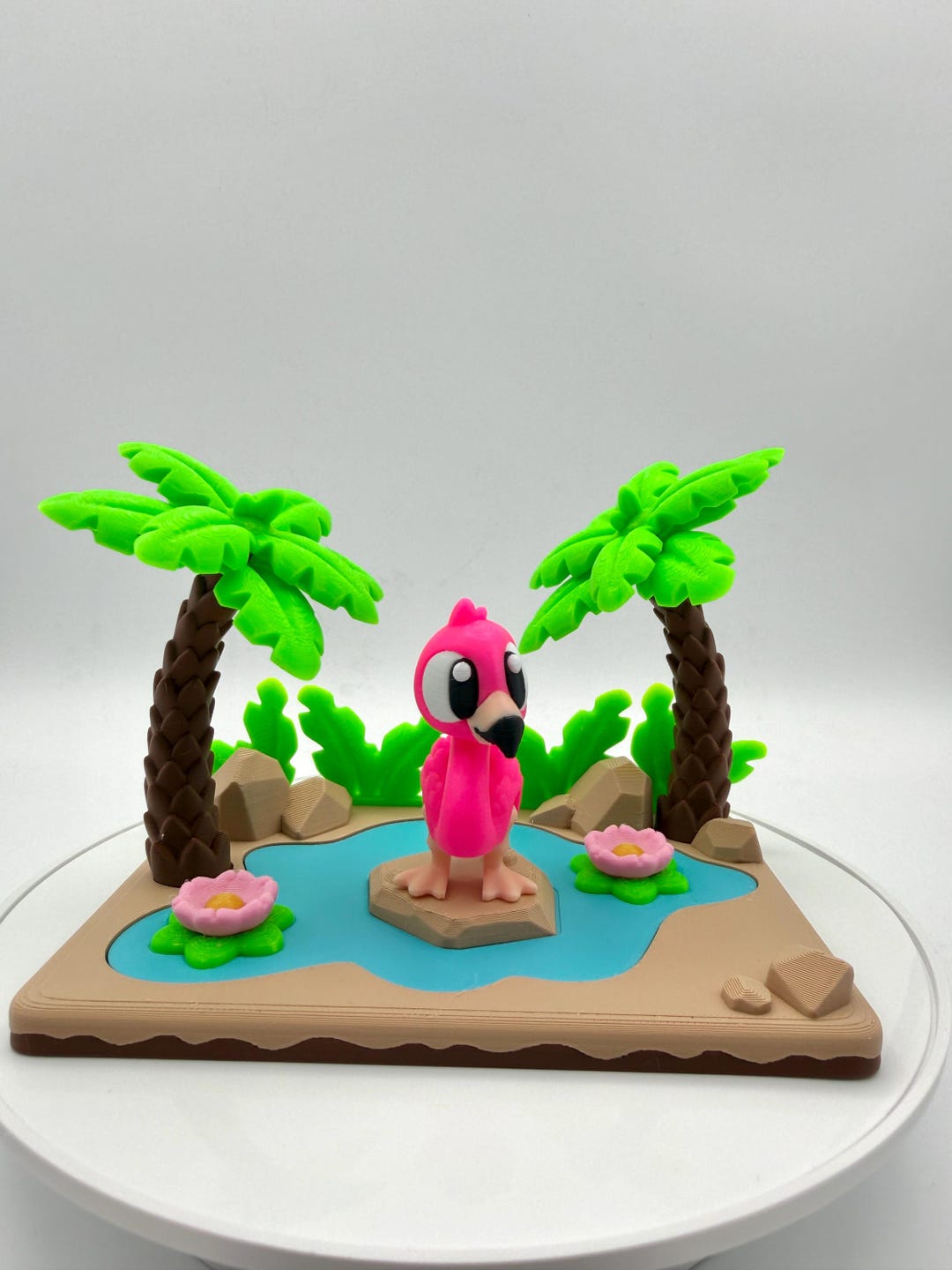 Flamingo Oasis 3D Printed Articulating Giraffe Lion Elephant Kangaroo ...