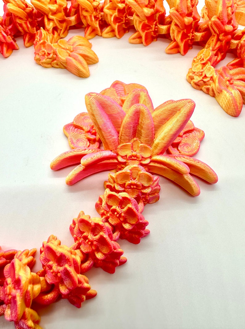 3D Printed Articulating Orchid Dragon Cinderwing Exclusive - Etsy