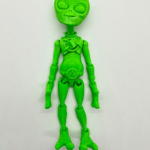 3D Printed Articulating Flexible Alien Sensory Toy Gadget Flexi Factory ...