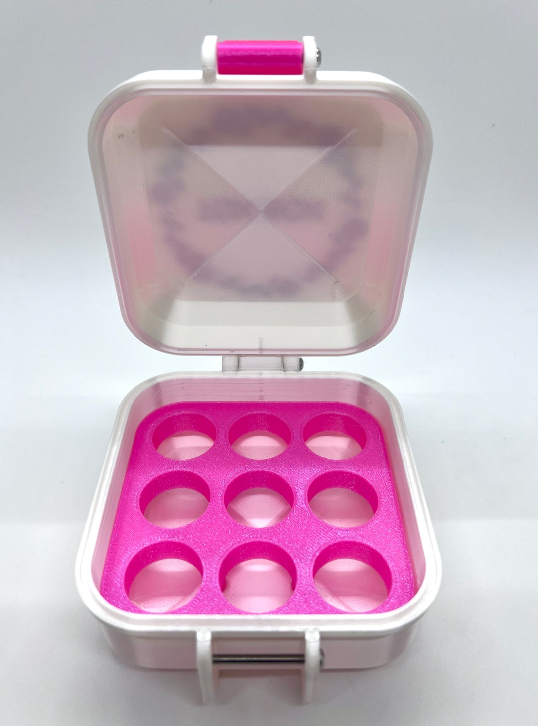 5ml Peptide Vial Storage Container Carrying Case Organizer Box Multiple ...