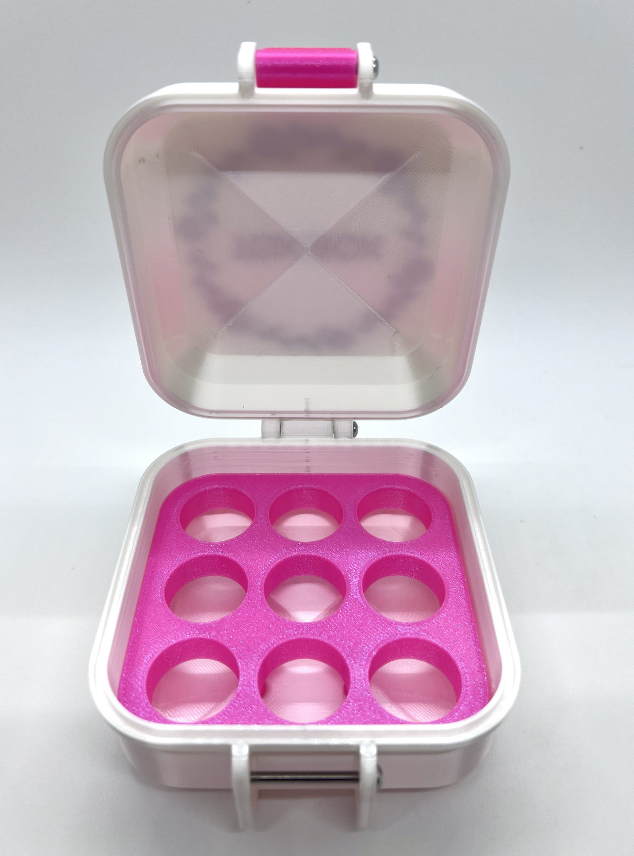 5ml Peptide Vial Storage Container Carrying Case Organizer Box Multiple ...