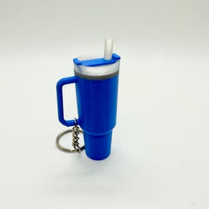 Stanley Inspired Miniature Tumbler Cup Keychain Key Accessory - Etsy