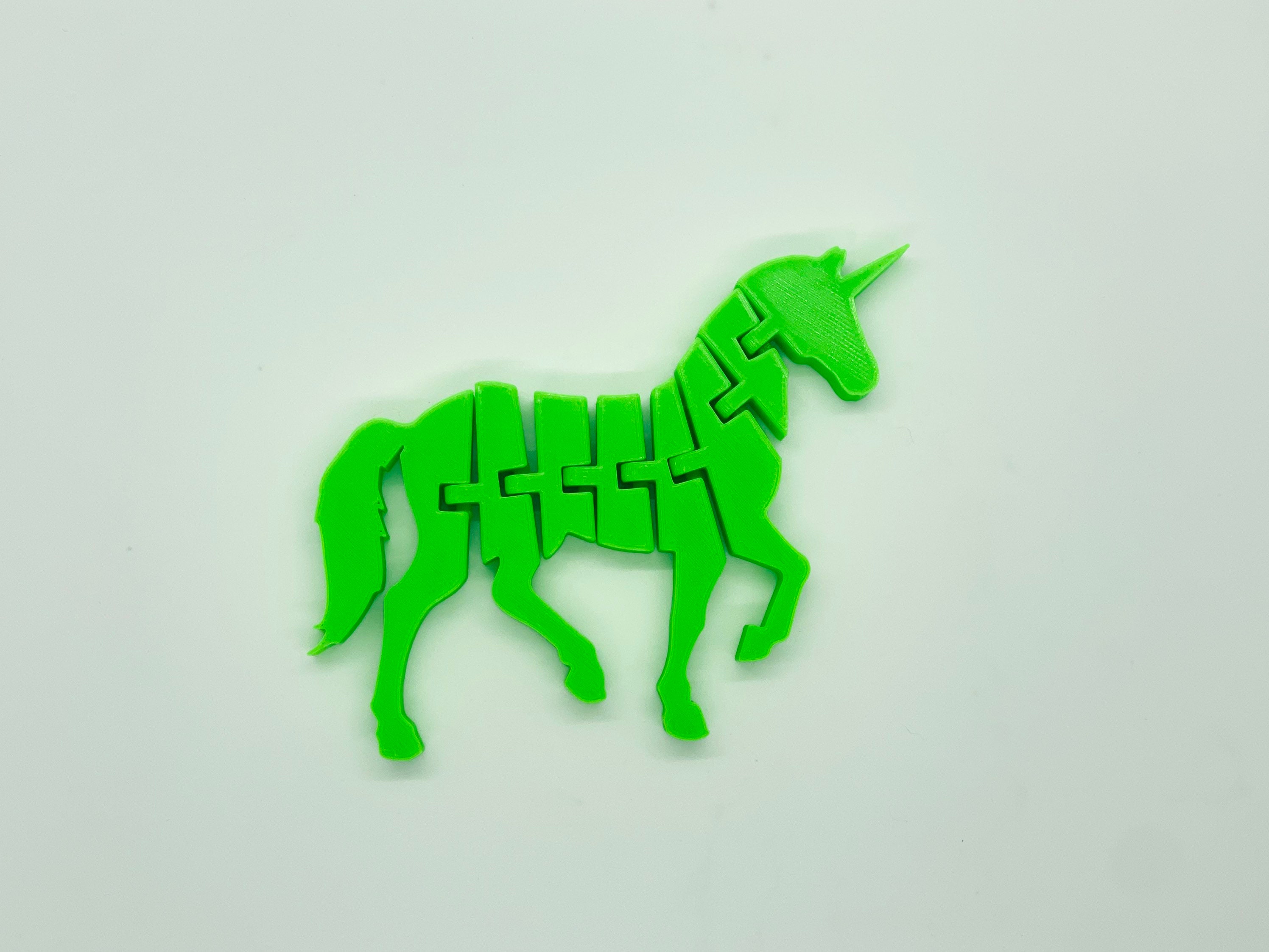 3D Printed Articulating Horse Unicorn Pony Sensory Fidget Toy - Etsy