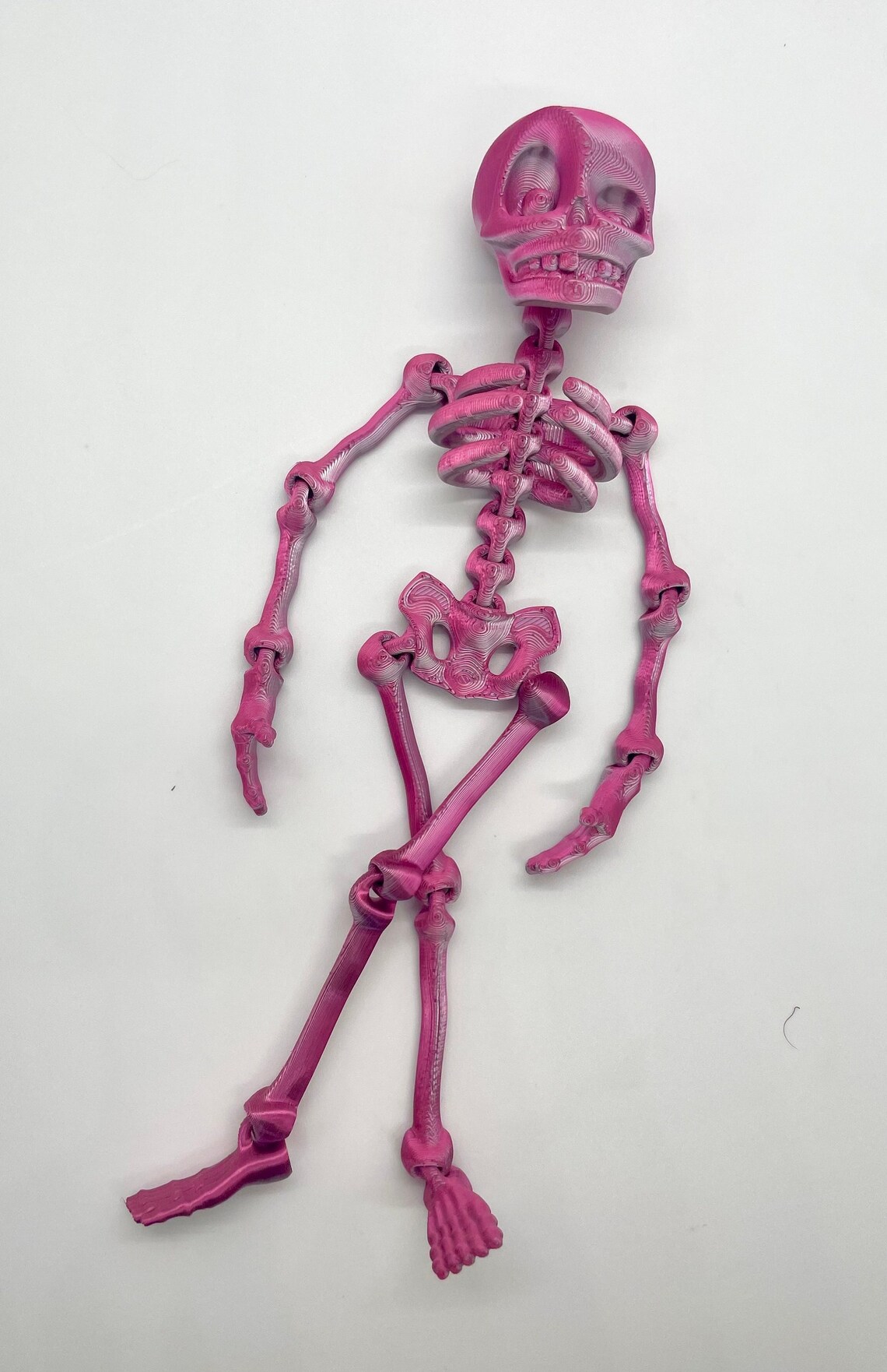 3D Printed Articulating Skeleton Flexible Sensory Toy Gadget - Etsy
