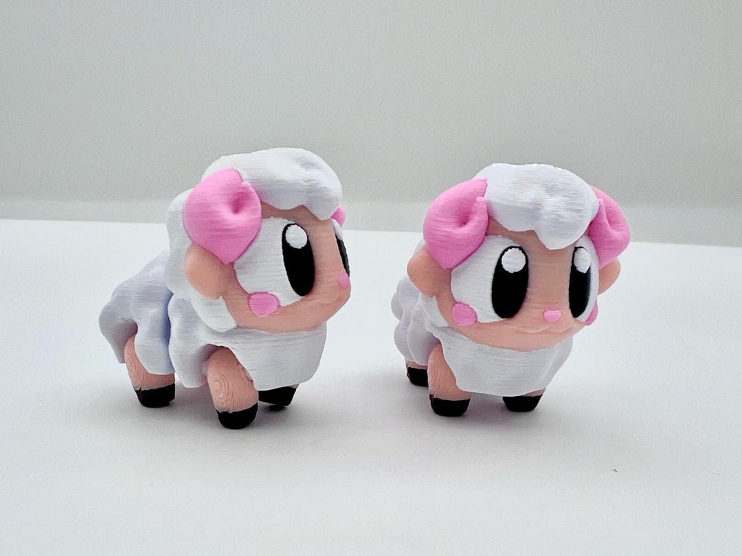 Flexible Sheep 3D Printed Articulating Sensory Toy Gadget Fidget Desk ...