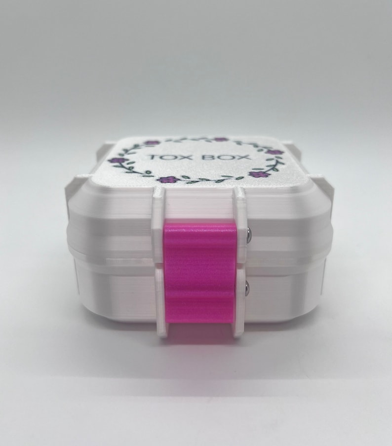 5ml Peptide Vial Storage Container Carrying Case Organizer Box Multiple ...
