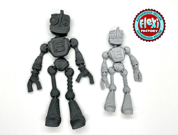 3D Printed Articulating Flexible Robot Sensory Toy Gadget - Etsy