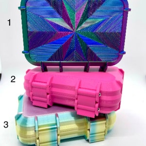 Peptide Vial Storage Container Carrying Case Organizer Box Multiple ...