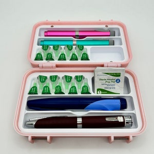 Peptide Insulin Pen Storage Container Carrying Case Organizer Box ...