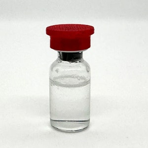 Reusable Peptide Vial Storage Caps Multiple Colors & Sizes Custom 3D ...