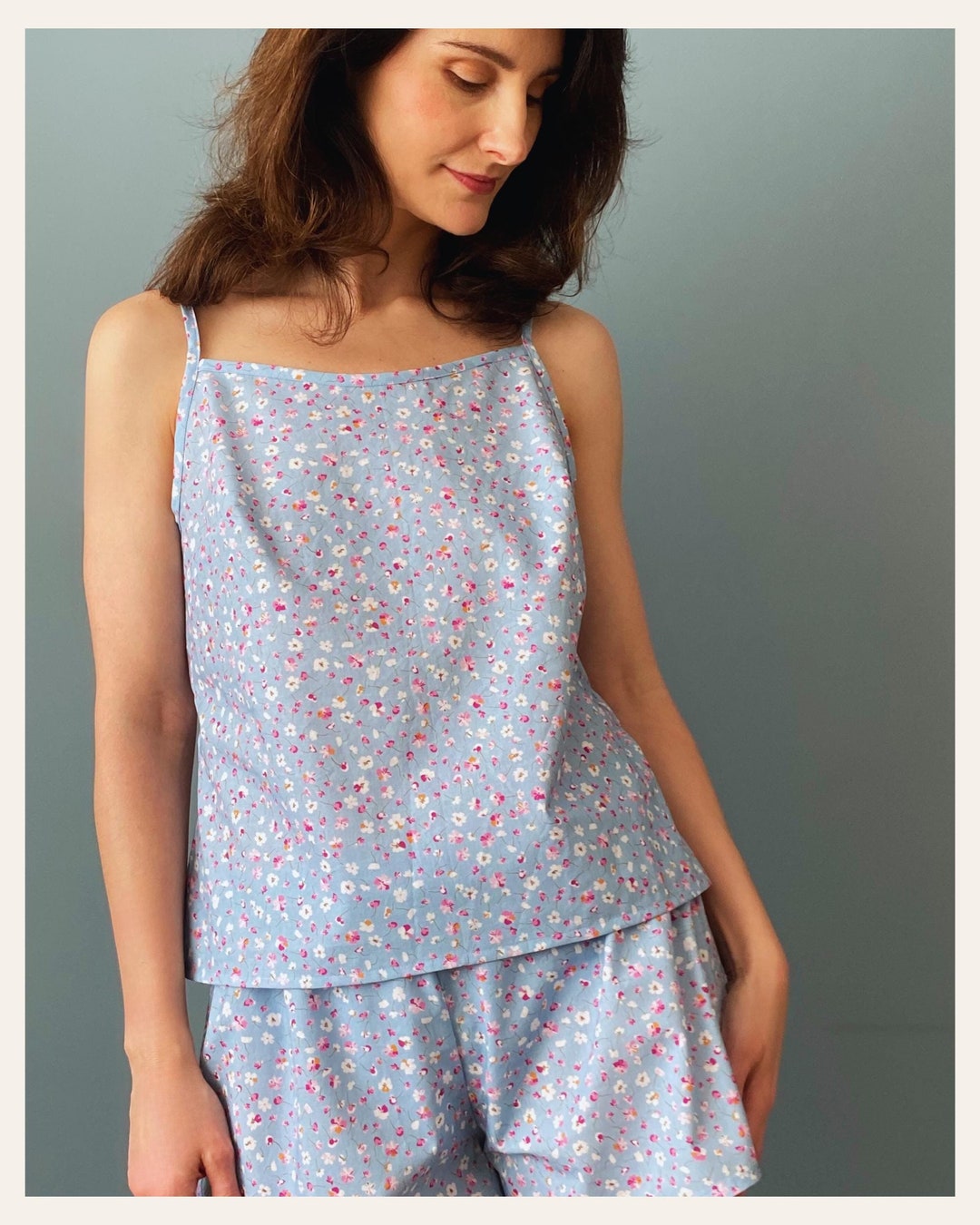 Pajama Top | Digital Sewing Pattern | Sleepwear | Pyjama Set | Relaxed ...