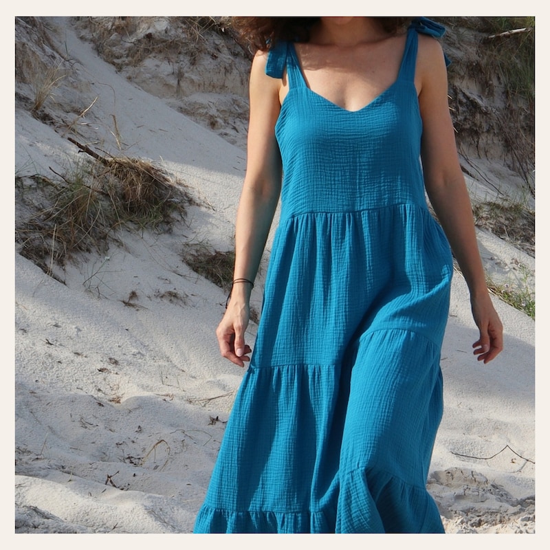 Boho Dress Pattern - Etsy