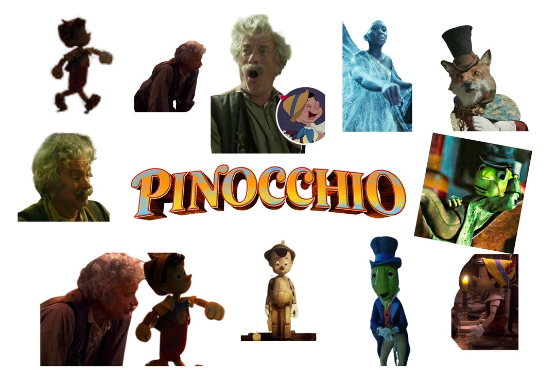Pinocchio 2022 Animated Film, Live Action PNG Images for Printing ...