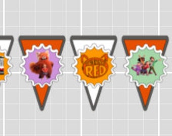 Red Panda Banner - Etsy