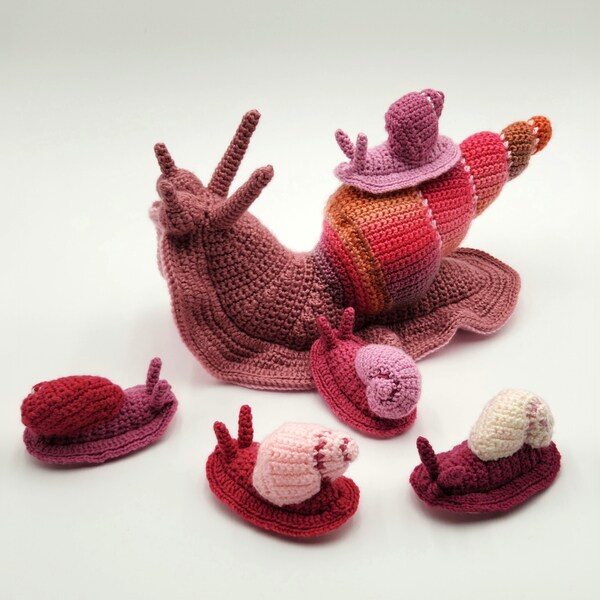 Crochet Snail - Etsy