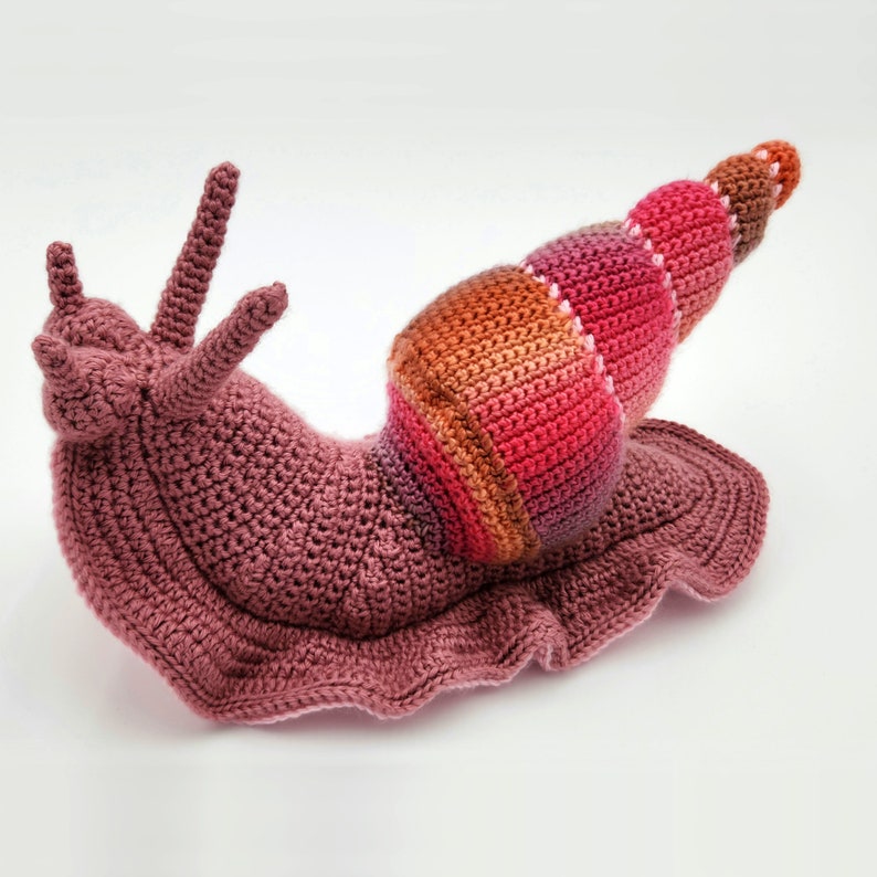 Realistic Crochet Toy Snails - Etsy
