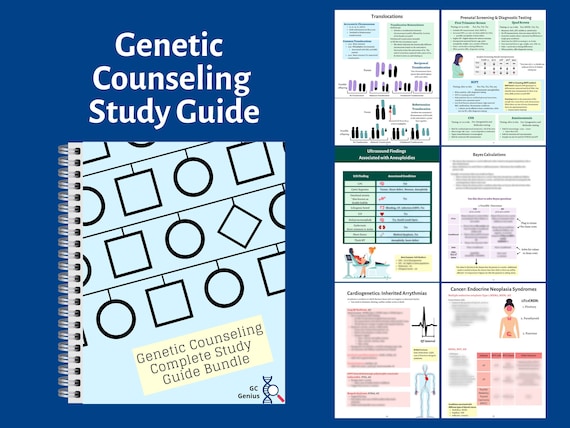 Genetic Counseling Complete Study Guide Printed and Shipped - Etsy