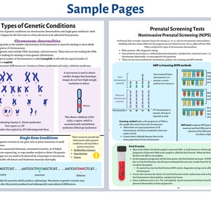 Guide to Reproductive Genetic Testing for Healthcare Professionals - Etsy