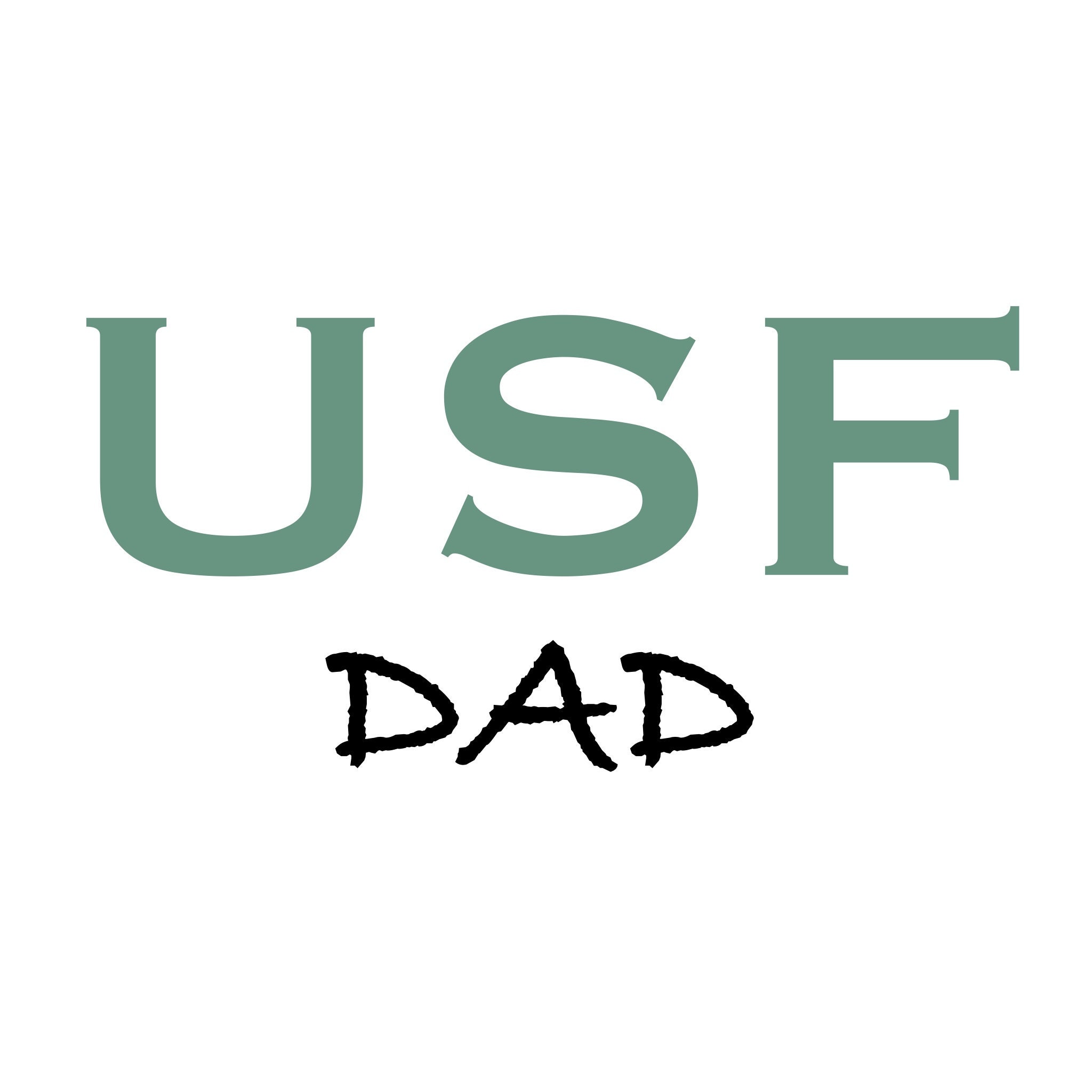 USF Dad Digital Print- Plain Background - Etsy