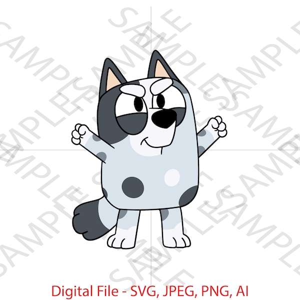 Bluey Svg - Etsy Canada