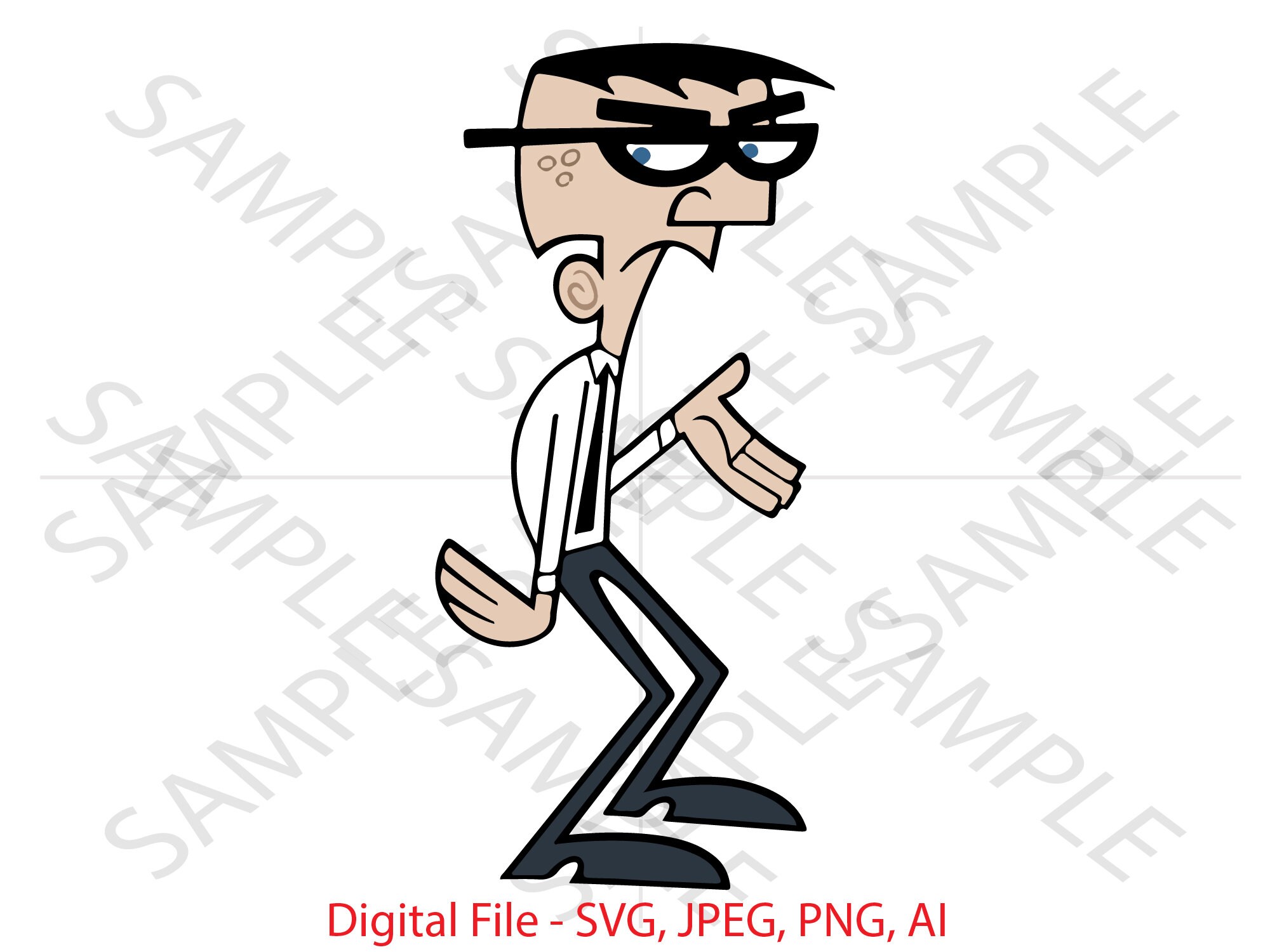 Mr. Crocker, Fairly Odd Parents, Fairly Odd Parents SVG, Mr. Crocker ...