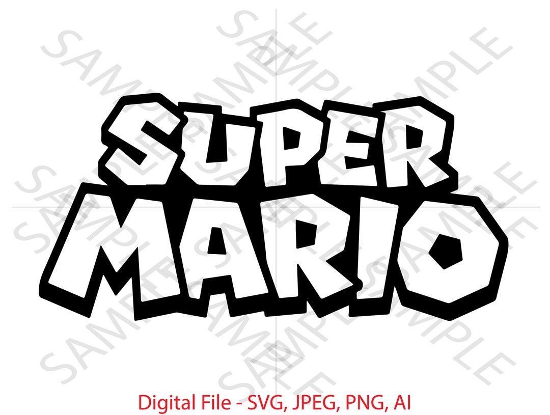Super Mario Outline, Super Mario Design, Design SVG, Design, Super ...