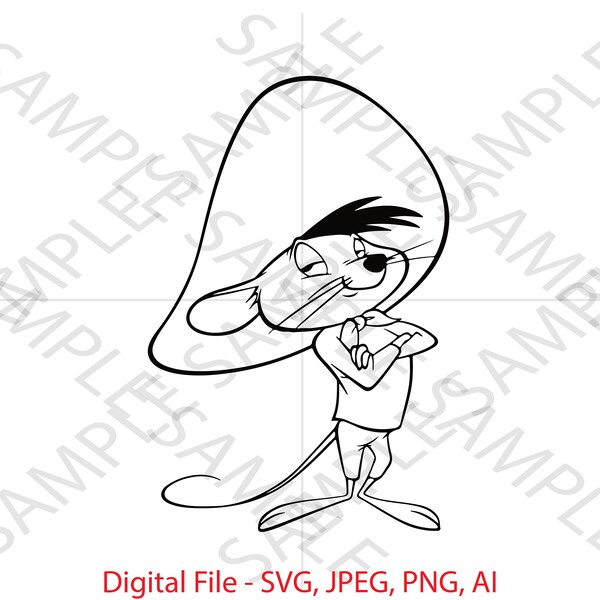 Speedy Gonzales Svg - Etsy
