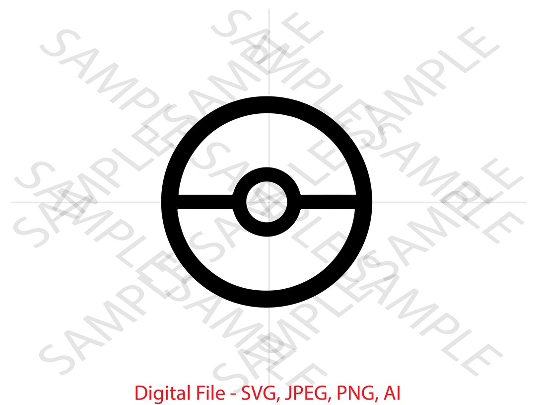 Buy Pokeball Outline, Pokemon, Pokemon SVG, Pokeball Pokemon, Cartoon ...