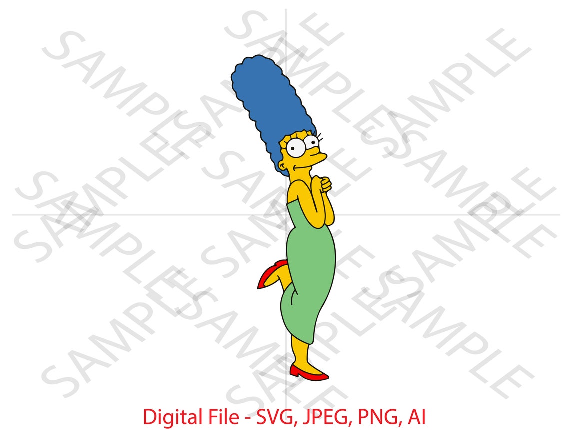 Marg Simpson, Simpsons, Simpsons SVG, Marg Simpson the Simpsons ...