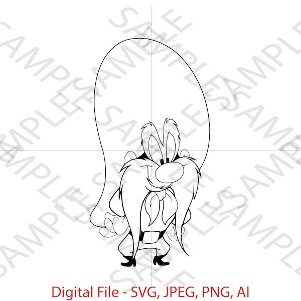 Yosemite Sam Svg - Etsy
