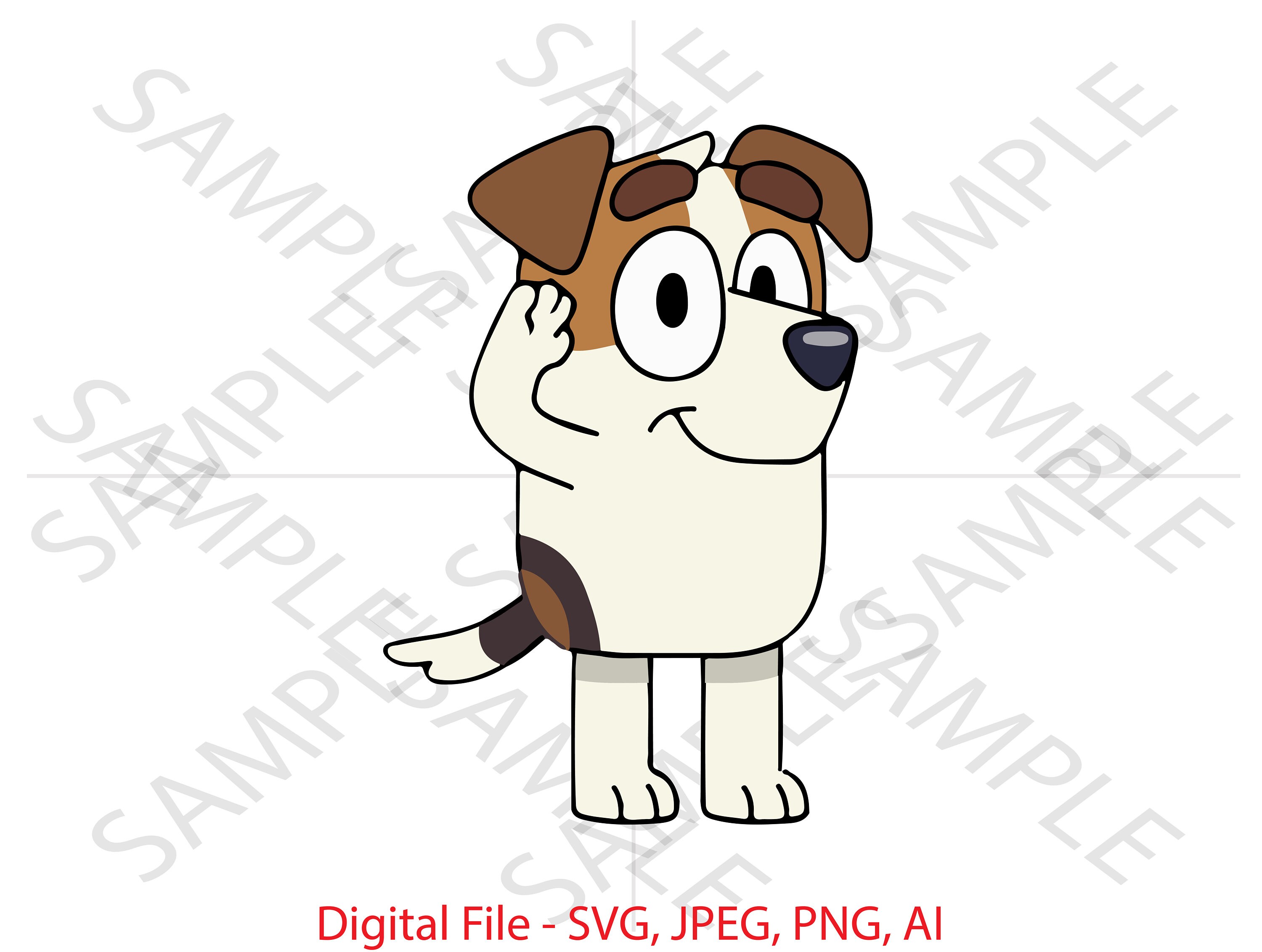 Jack, Jack Bluey, Bluey, Bluey SVG, Jack Bluey Show, Cartoon, Vinyl ...