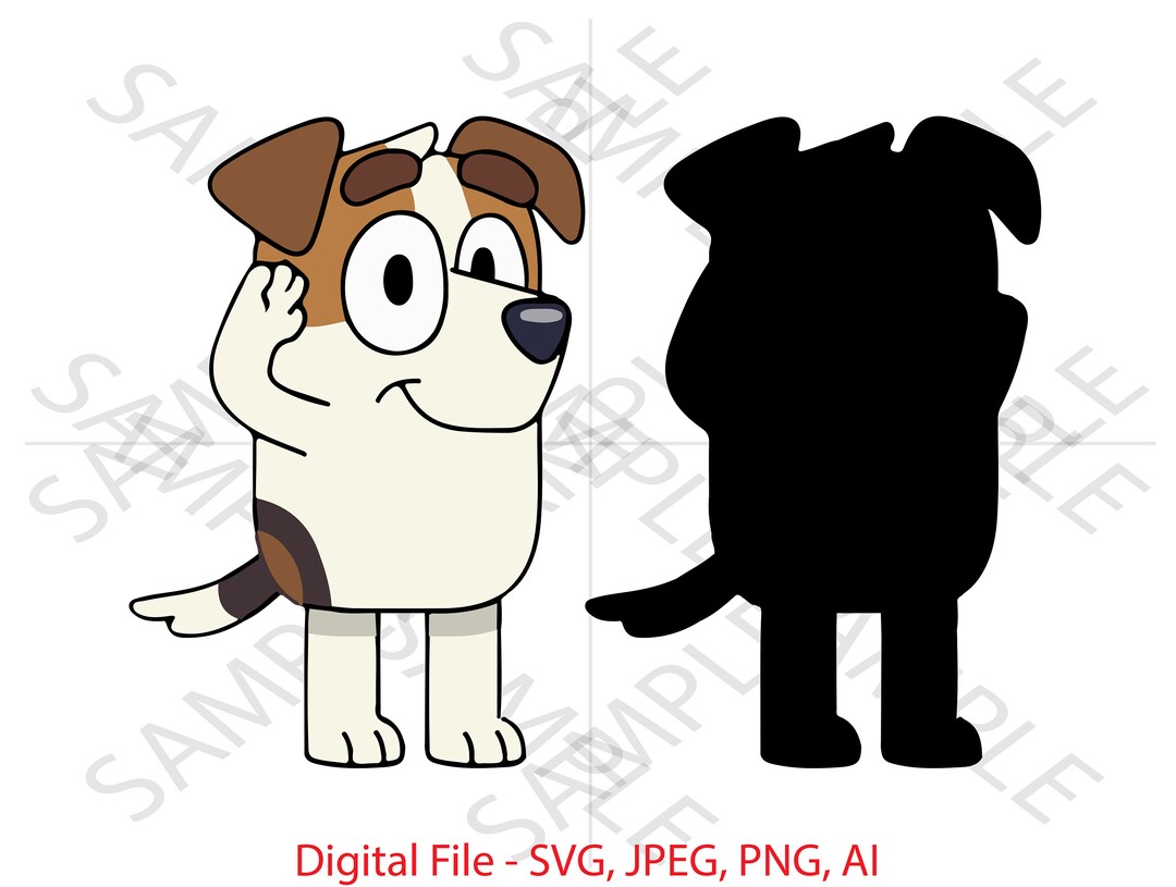 Jack Bundle, Jack Bluey, Bluey, Bluey SVG, Jack Bluey Show, Cartoon ...