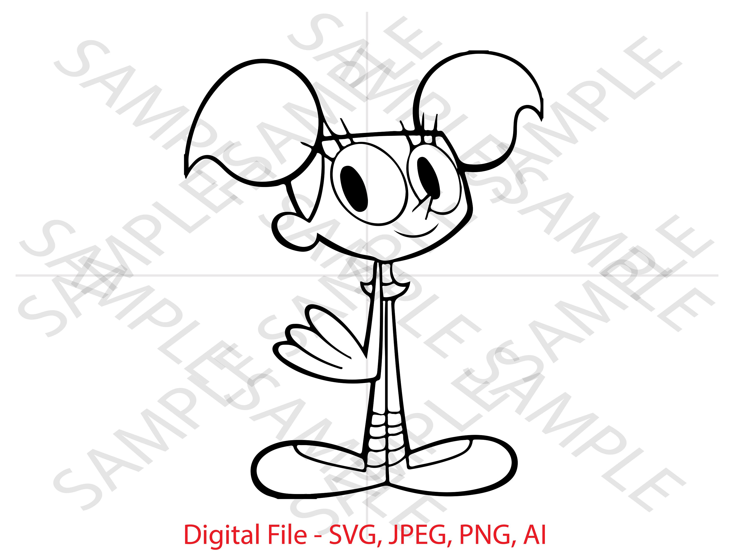 Deedee Outline, Dexters Laboratory, Dexter Laboratory SVG, Deedee ...